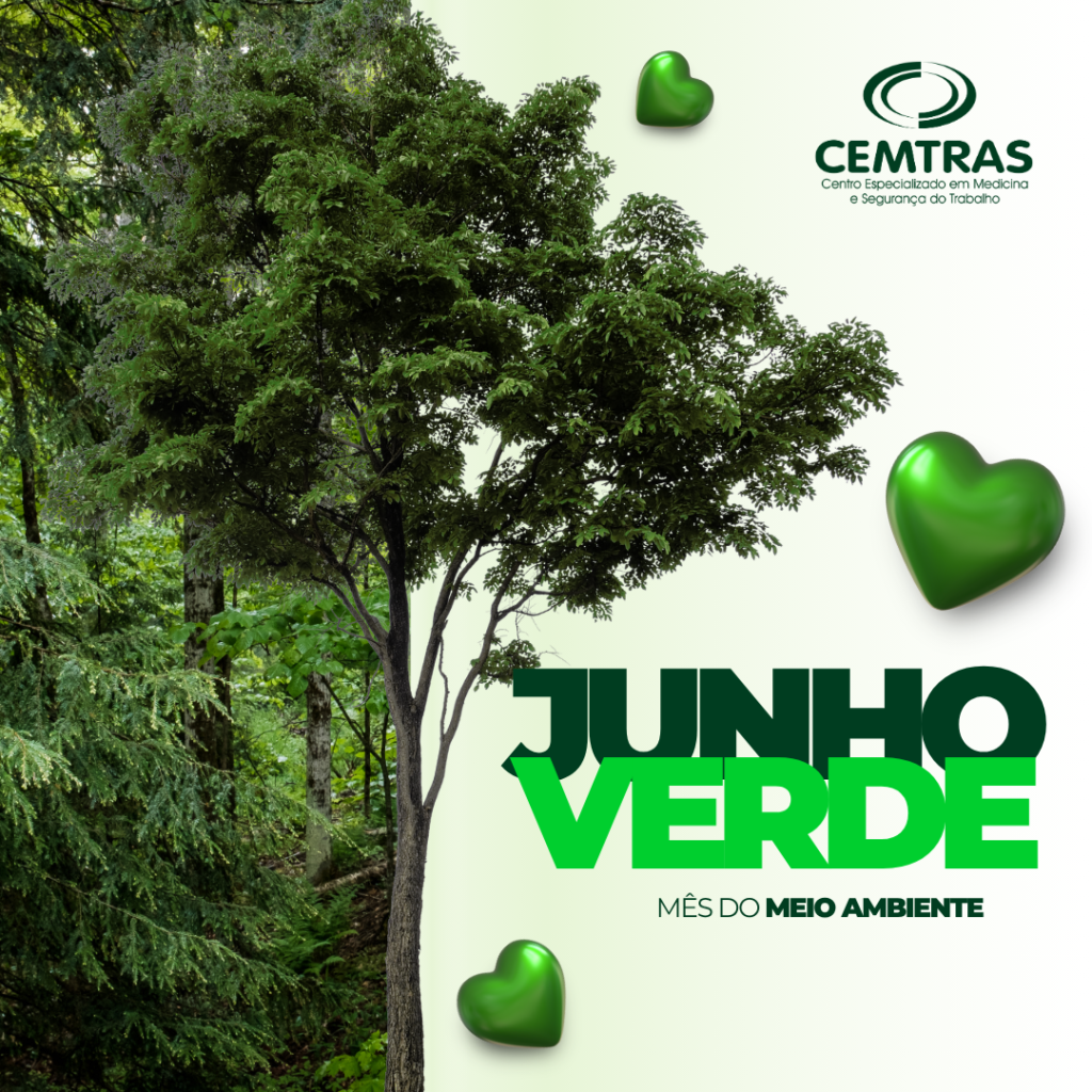 Junho Verde. JUNHO VERDE | Mês do Meio Ambiente. Mês 6